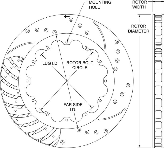 Wilwood Disc Brakes - Rotor No: 160-11755
